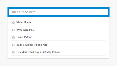 Creating a HTML5 App with IndexedDB - Treehouse Blog