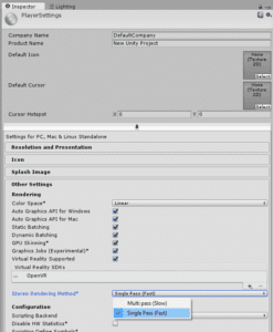 VR Performance Guidelines for New Unity Projects