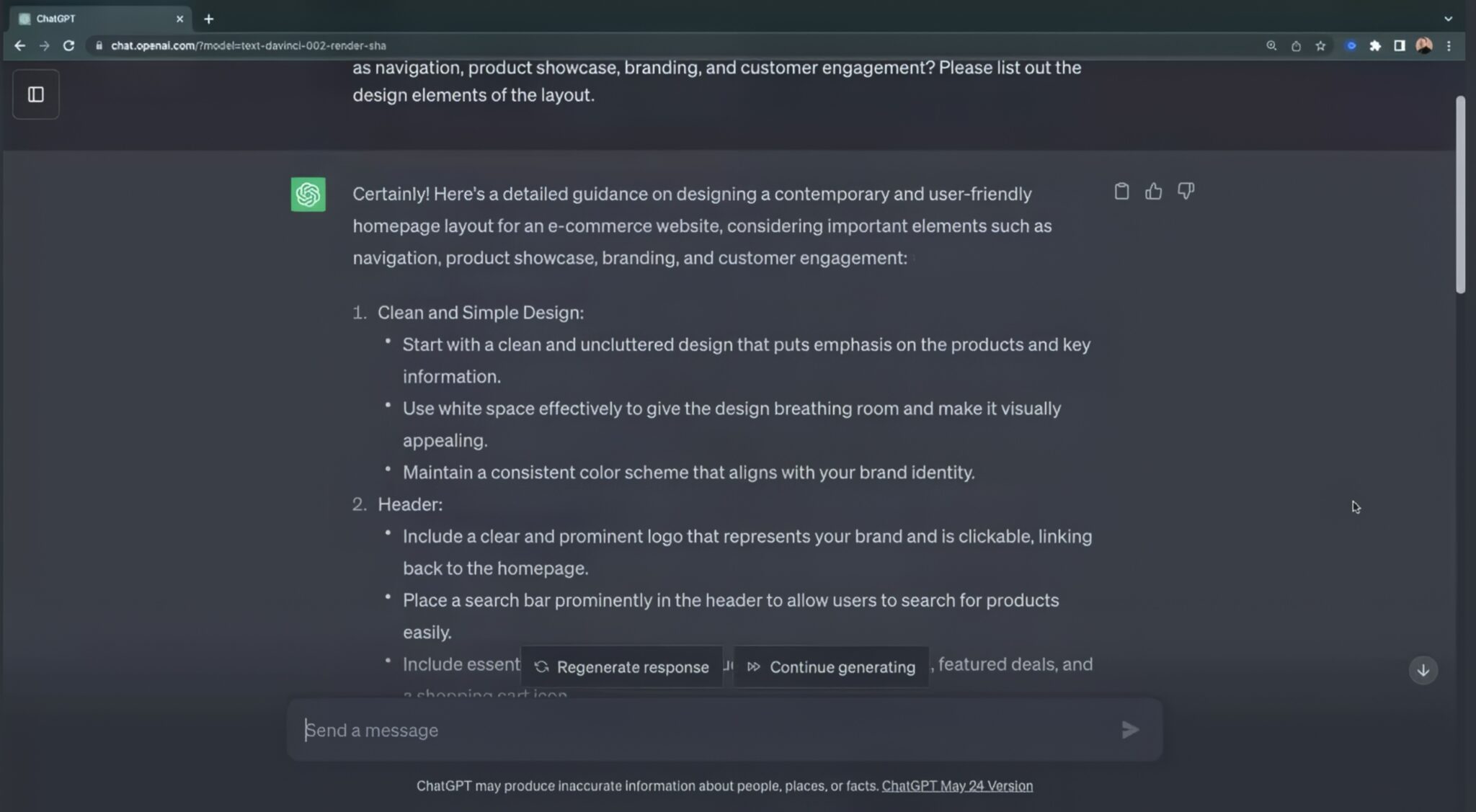 ChatGPT for Designers [Article] | Treehouse Blog
