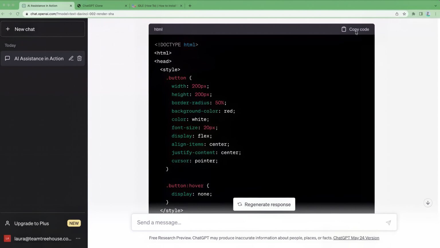 ChatGPT for Beginners [Article] | Treehouse Blog